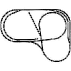 HO-7 The Junior Pretzel-Code 100 Track Plan – atlasmodelrailroad