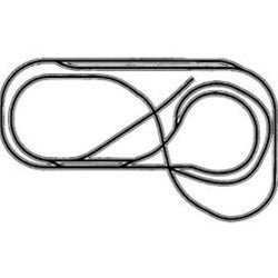 HO-12 The Up And Over Dog Bone- Code 100 Track Plan – atlasmodelrailroad